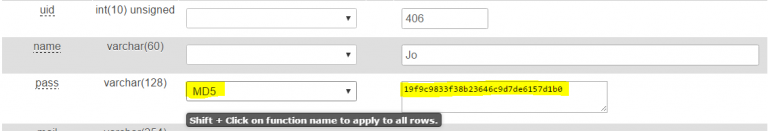 How to change your password in PHPMyAdmin | Digiworks Blog